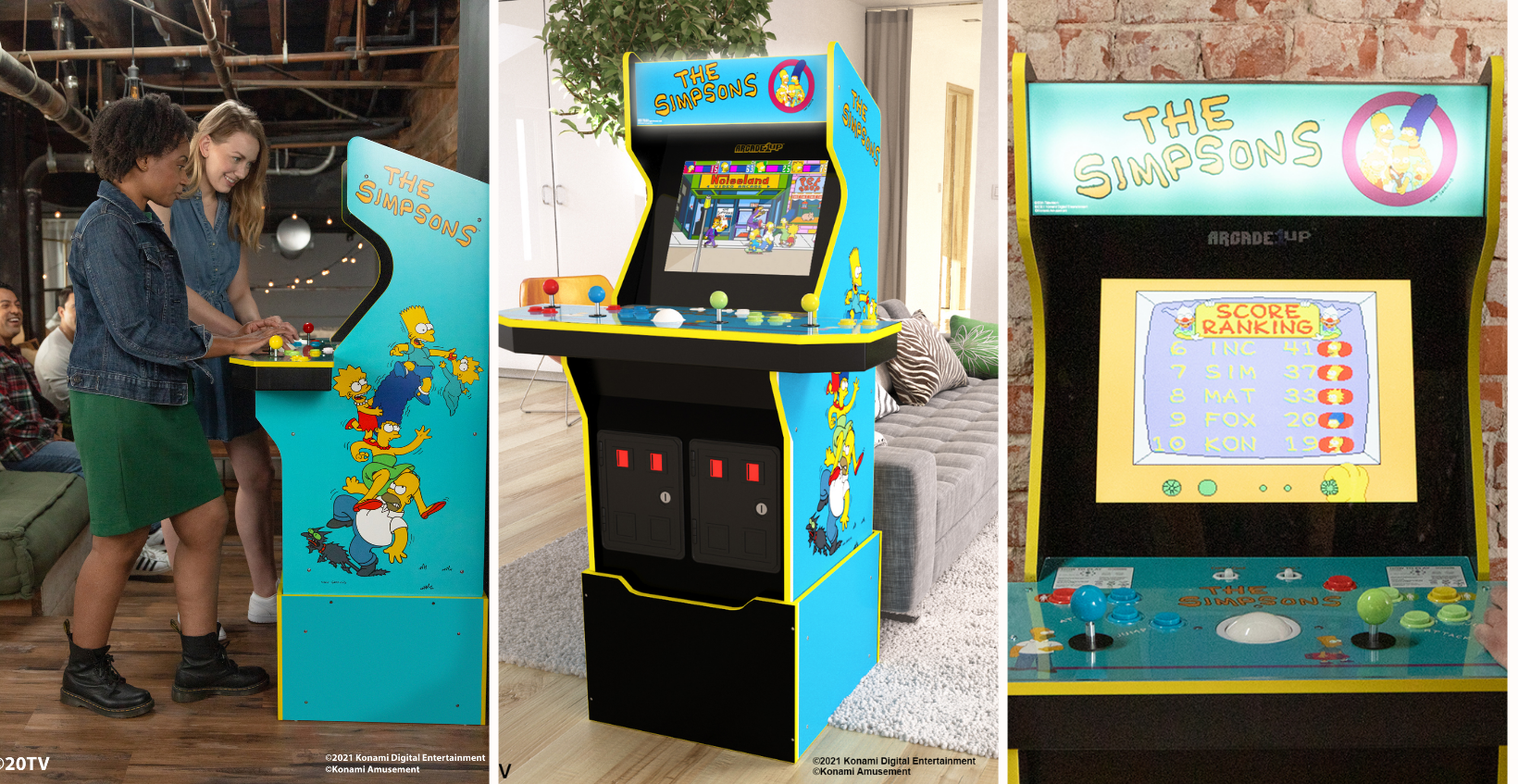 THE SIMPSONS™ ARCADE MACHINE