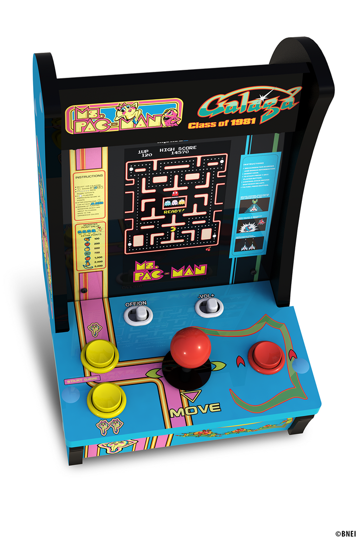 Class of ‘81 Ms. PAC-MAN/GALAGA Countercade