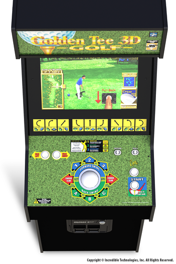 Golden Tee 3D 35th Anniversary Deluxe Arcade Machine
