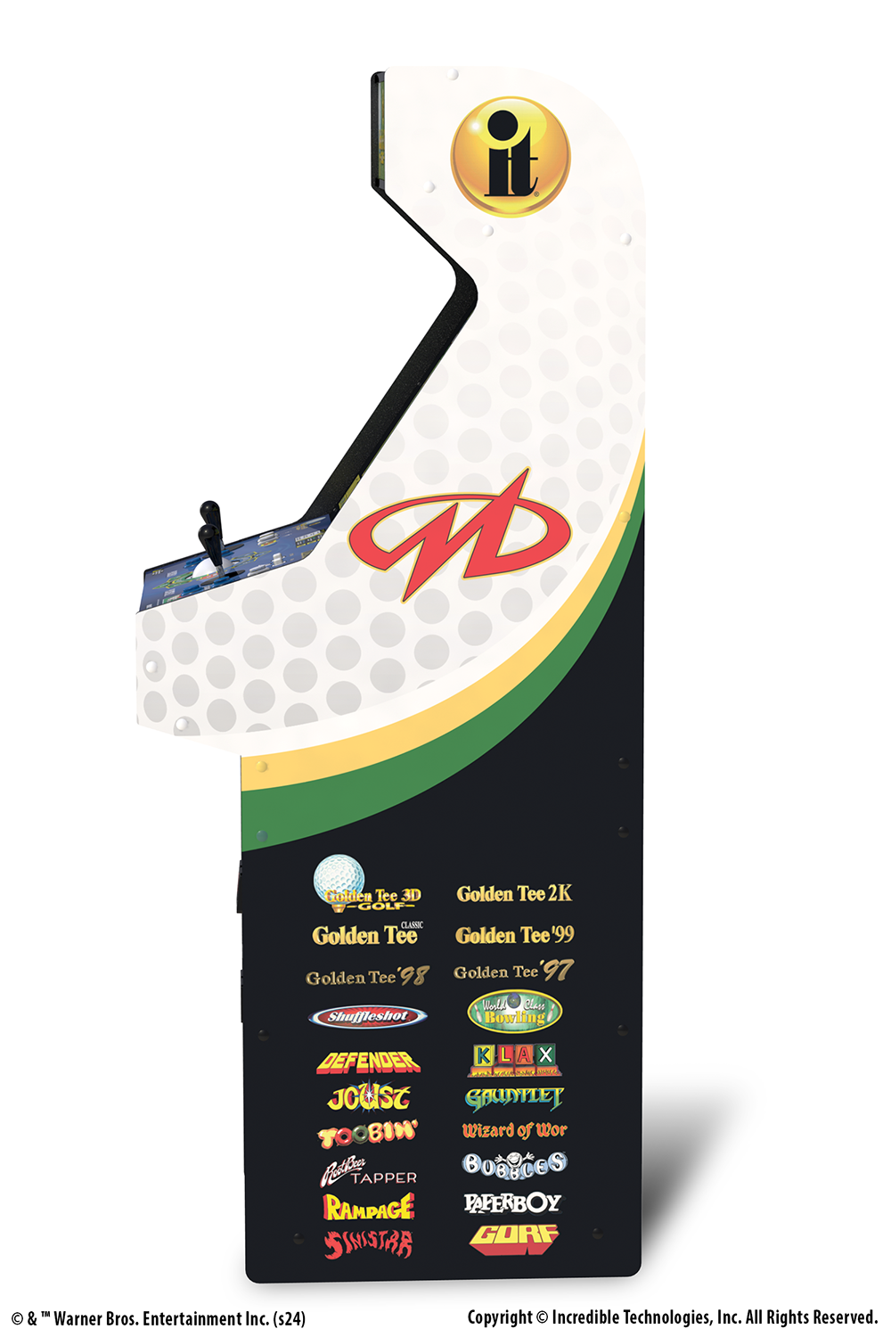 Golden Tee 3D x Midway XL Deluxe Arcade Machine