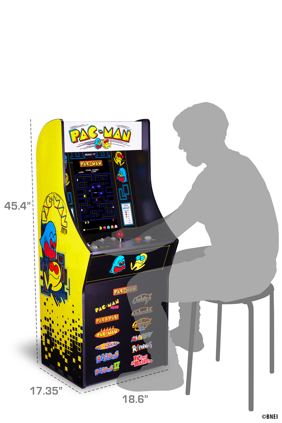 PAC-MAN Classic SE Arcade Game