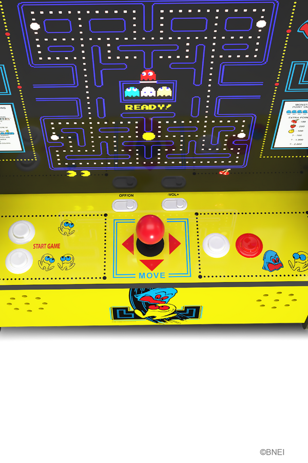 PAC-MAN Deluxe Partycade - 12 Games