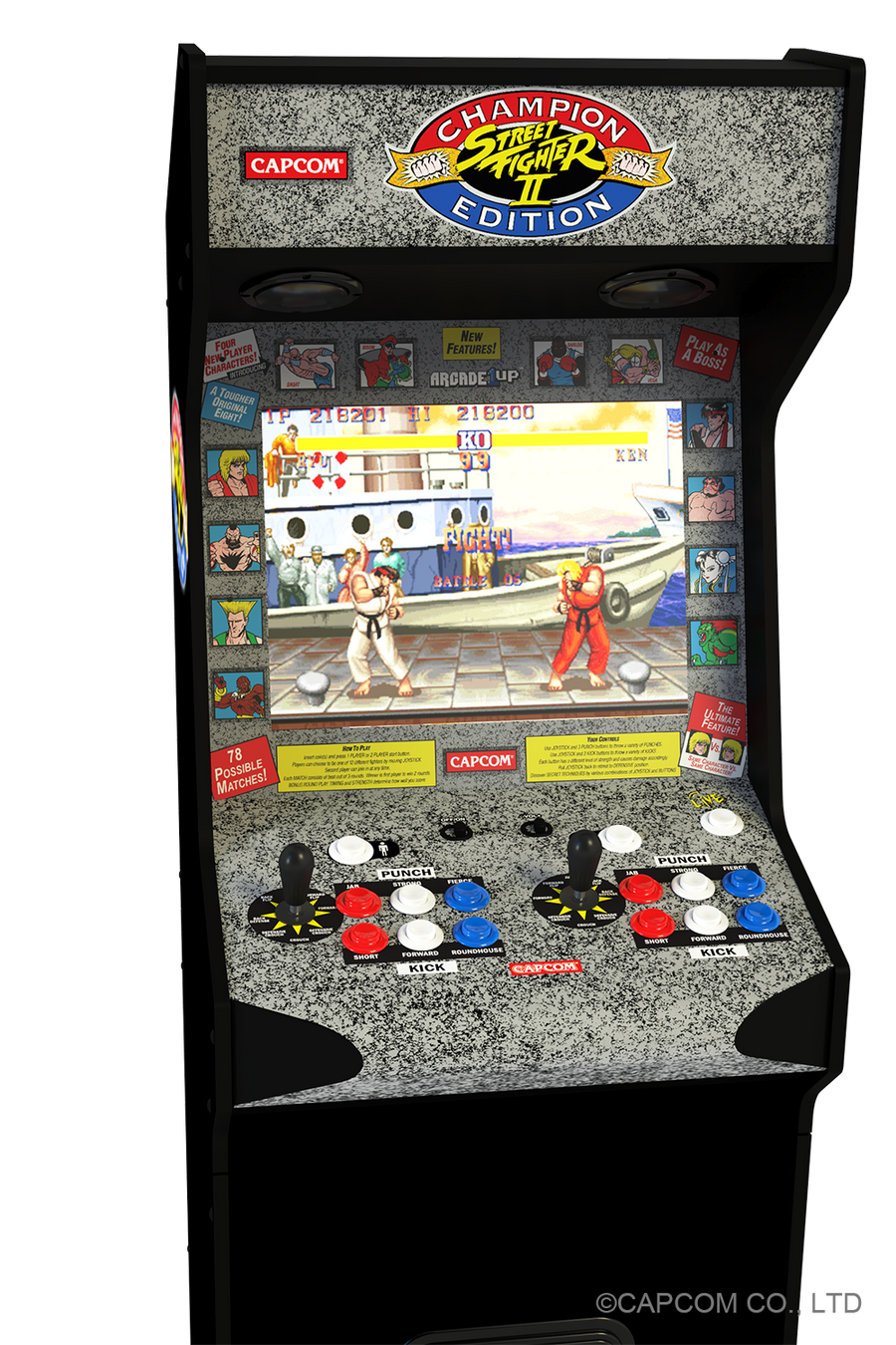 Street Fighter™ II Deluxe Arcade Machine