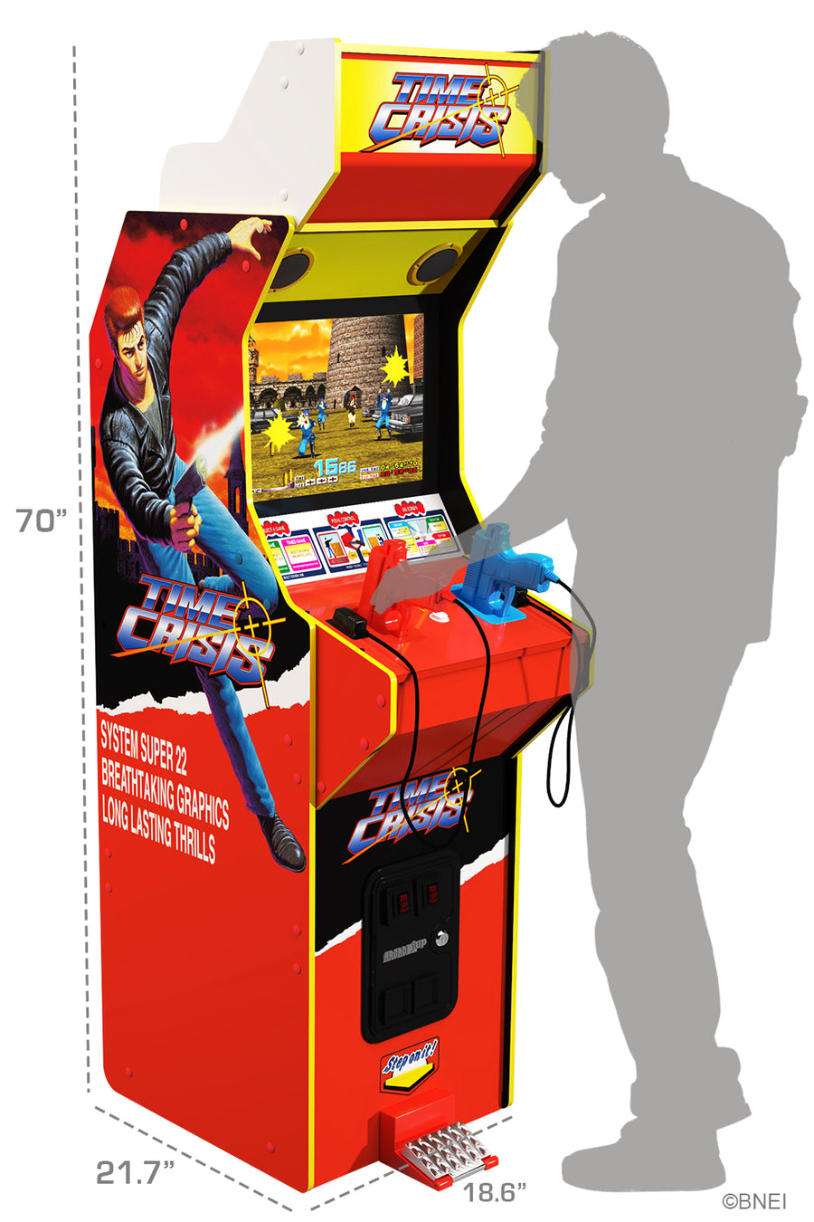 Time Crisis Deluxe Arcade Machine