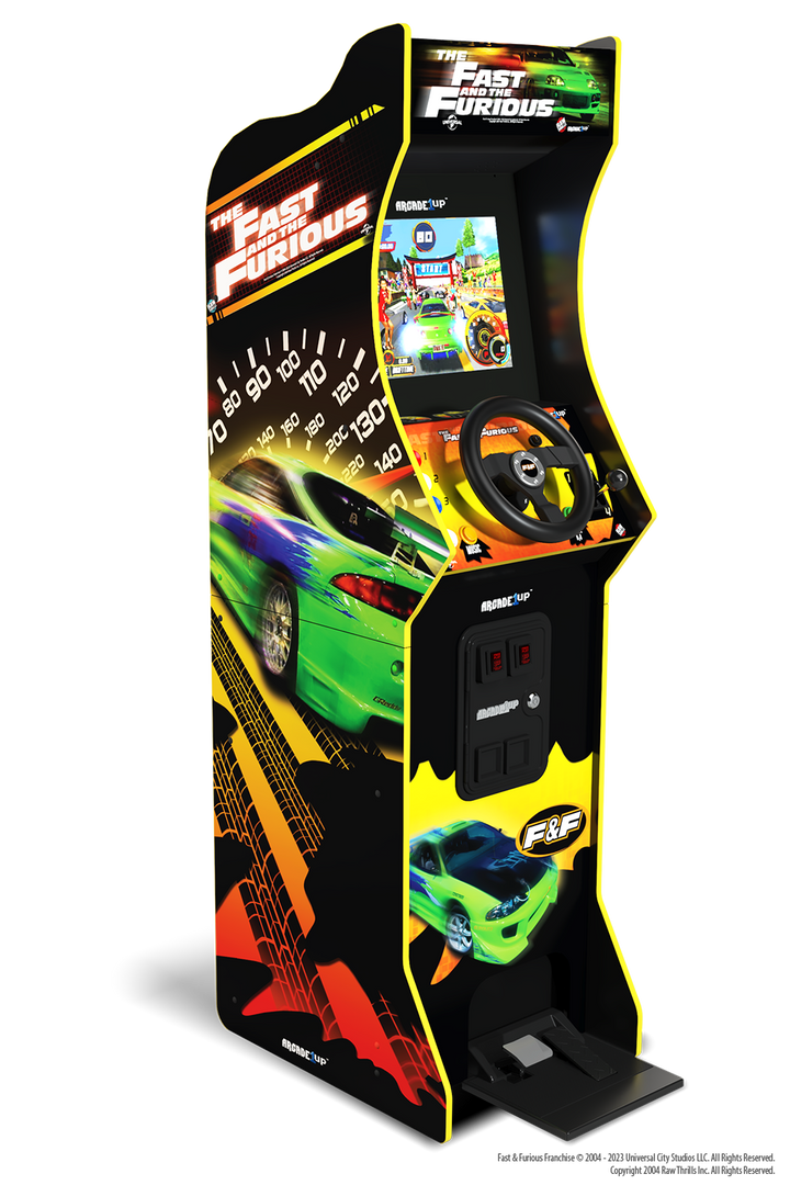 The Fast & The Furious Deluxe Arcade Machine