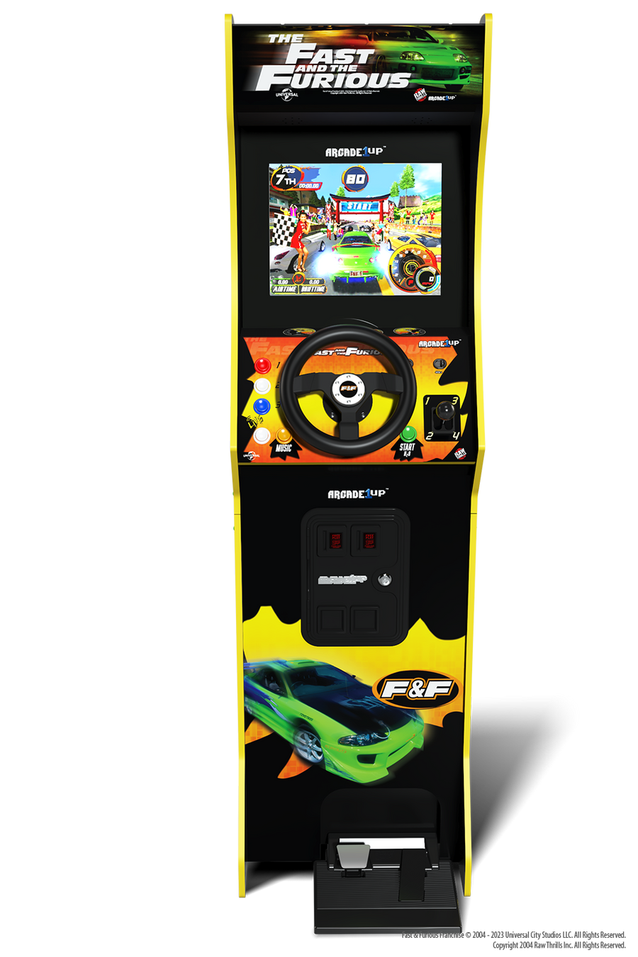 The Fast & The Furious Deluxe Arcade Machine