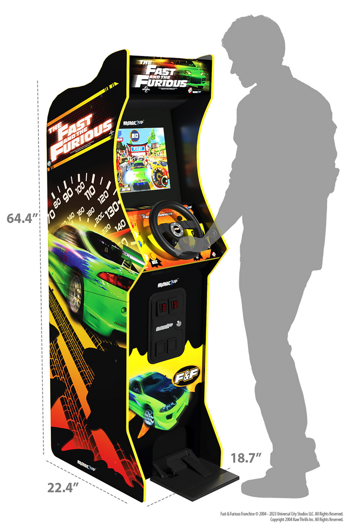 The Fast & The Furious Deluxe Arcade Machine